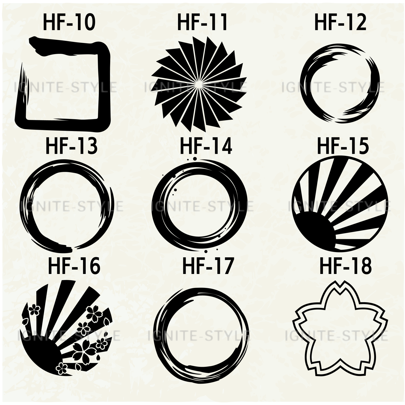 筆文字ステッカー - IGNITE STYLE